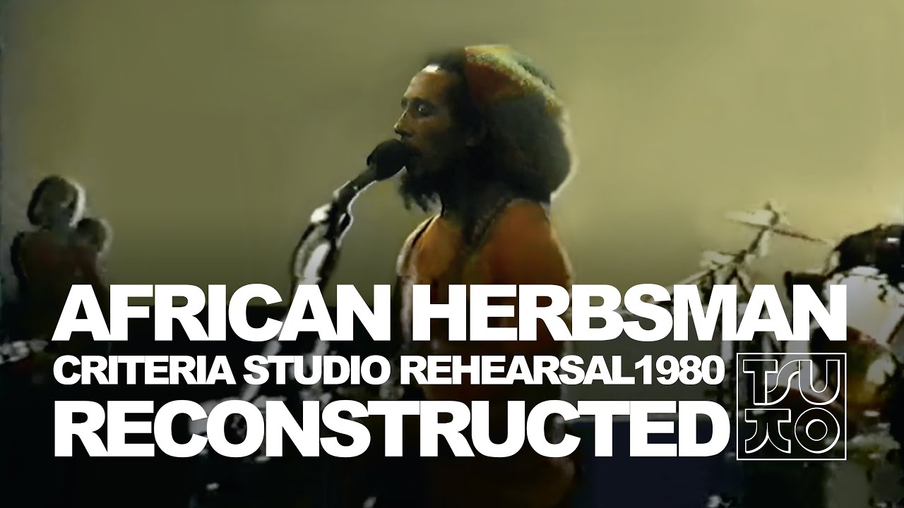 Bob Marley - African Herbsman - Miami Critera Studio 1980 RECONSTRUCTED - YouTube