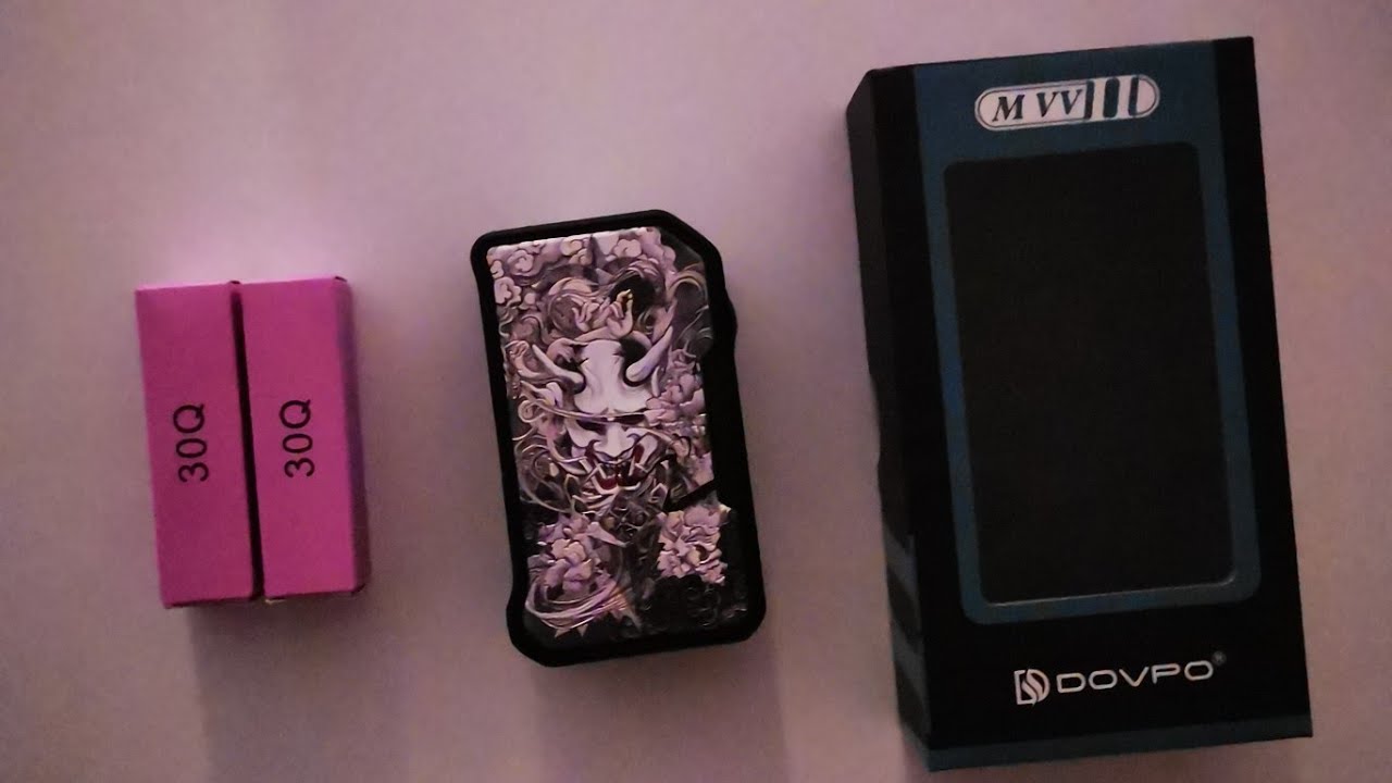 VAPMOTIVE: présentation et unboxing de la DOVPO MVV2 ça envoie💪💨💨💨 ...