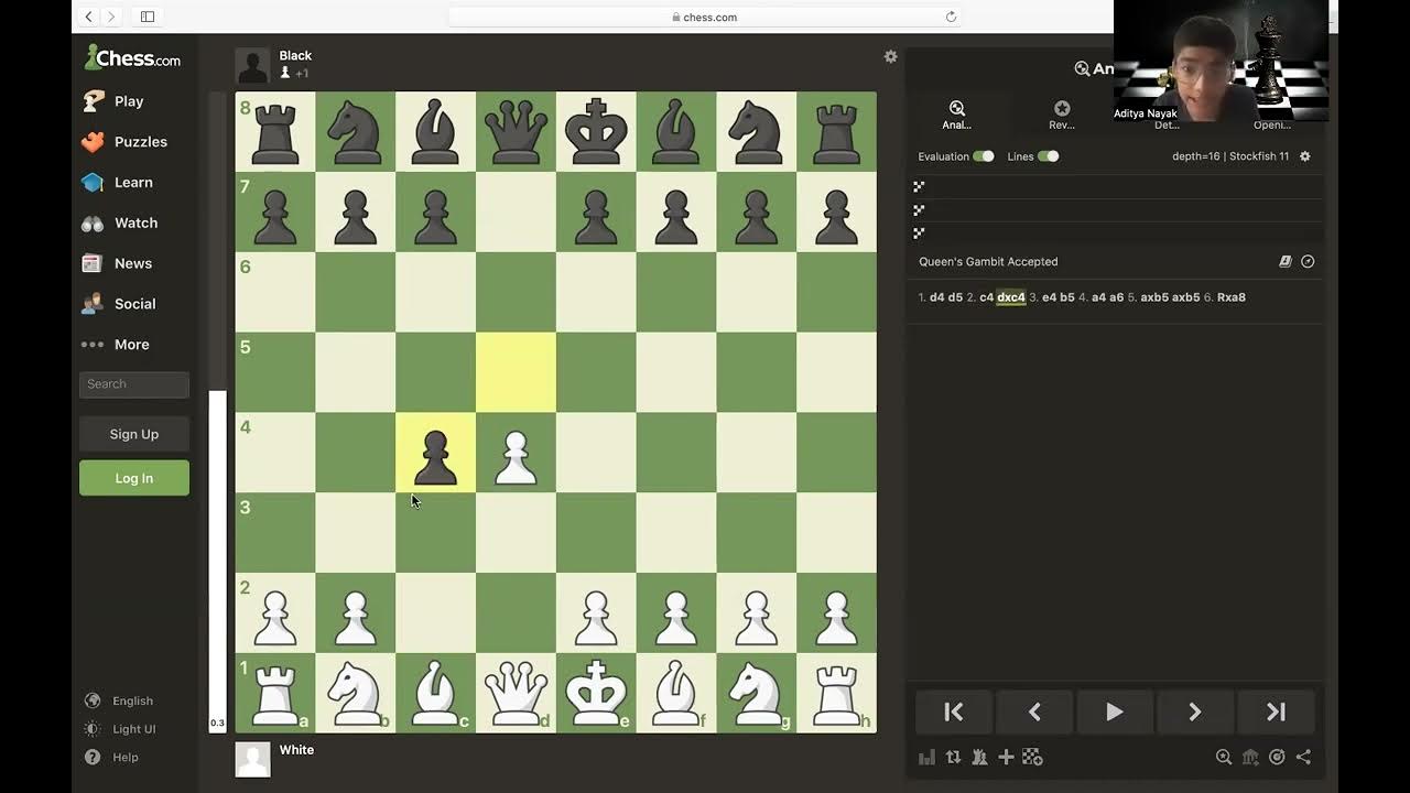 Queen's gambit: A tutorial - YouTube