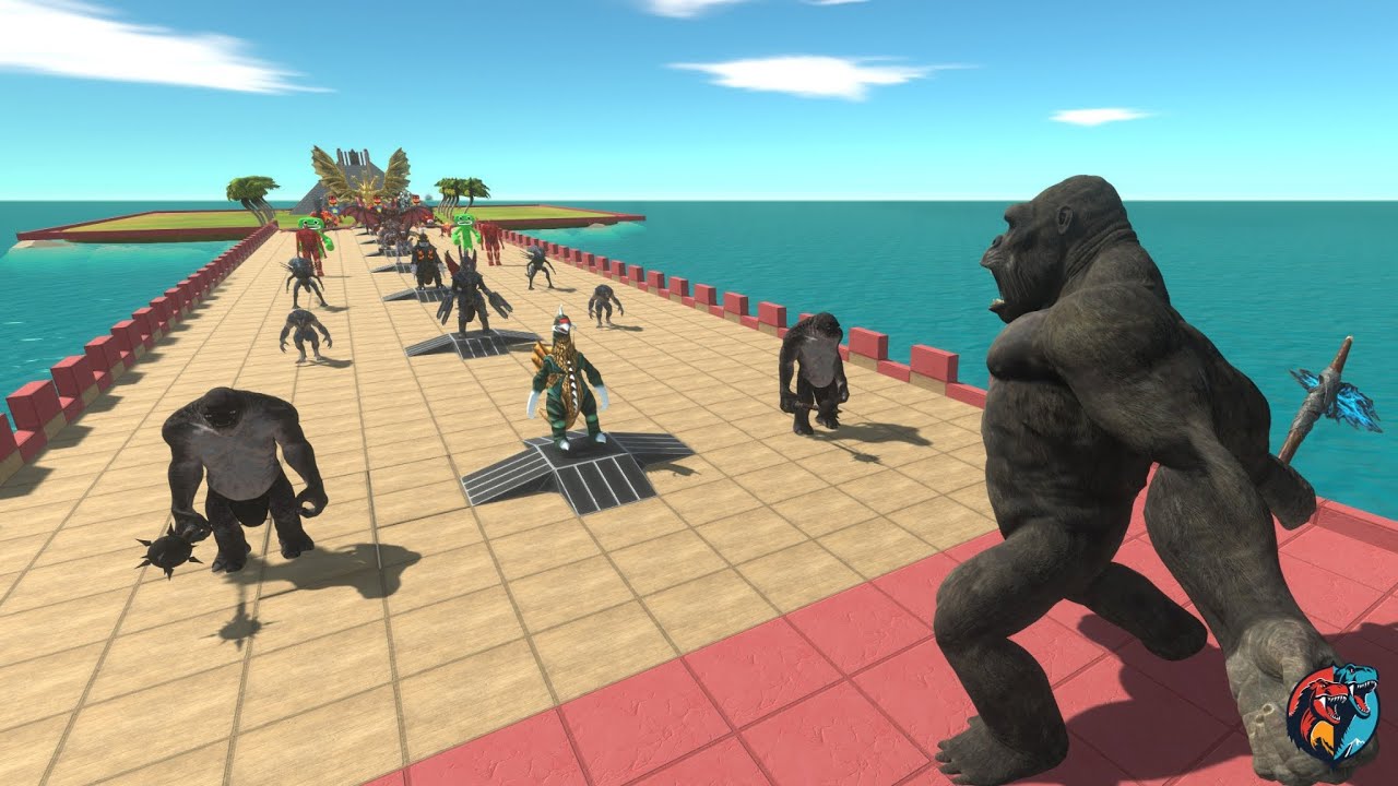 Kong vs Kaiju Monsters – Can He Rescue Godzilla from the Maya Pyramid ...