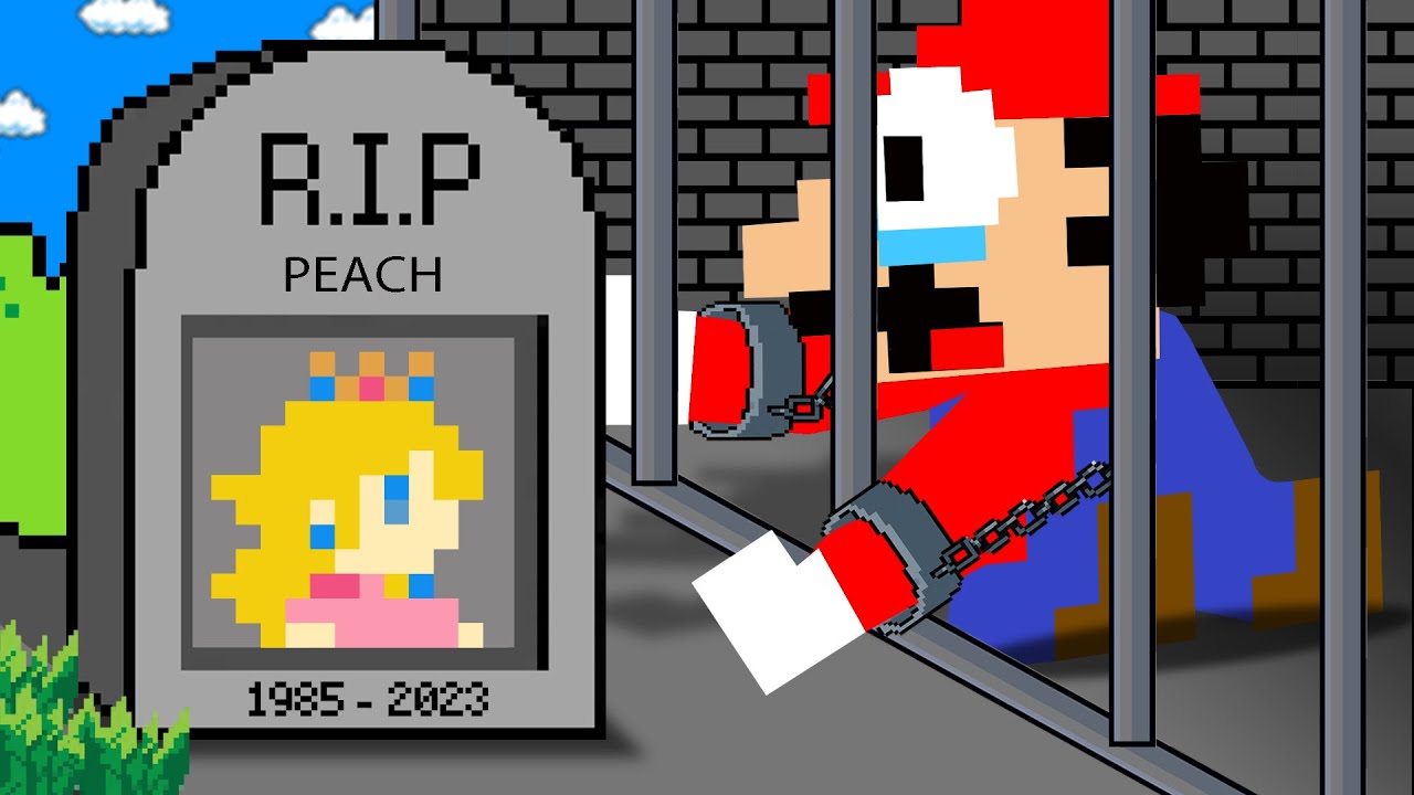 Mario Rip Peach In Bowser Prison Escape Sorry Peachplease