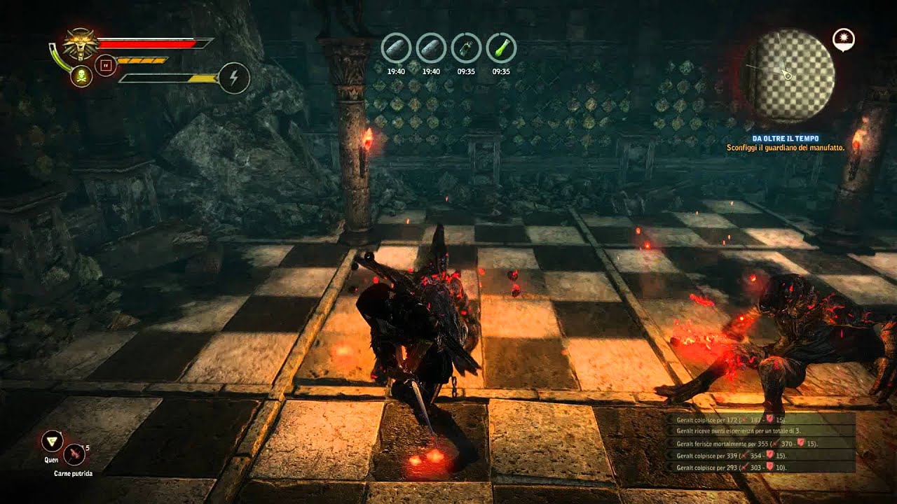 The Witcher 2 - From a Bygone Era boss battle (Operator) Dark mode ...