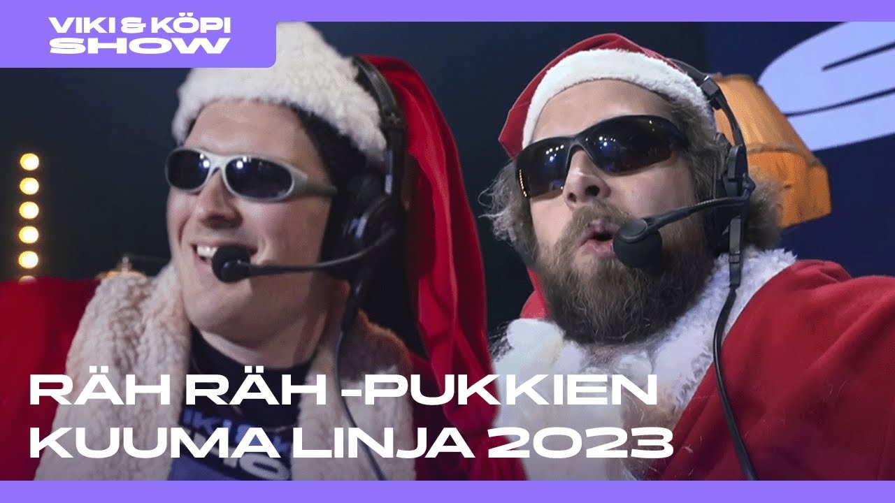 RÄH RÄH -PUKKIEN KUUMA LINJA 2023 - YouTube