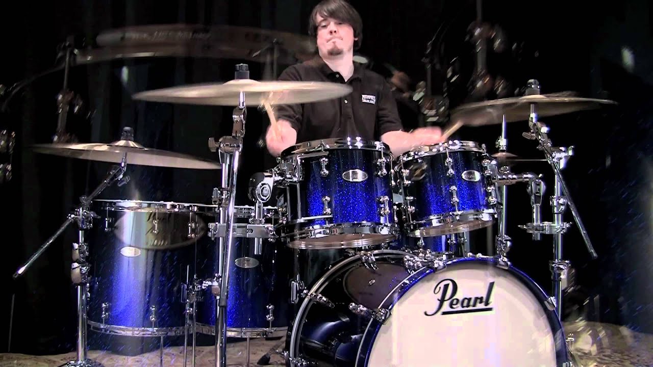 Pearl Reference Pure Drum Set - Ultra Blue Fade - YouTube