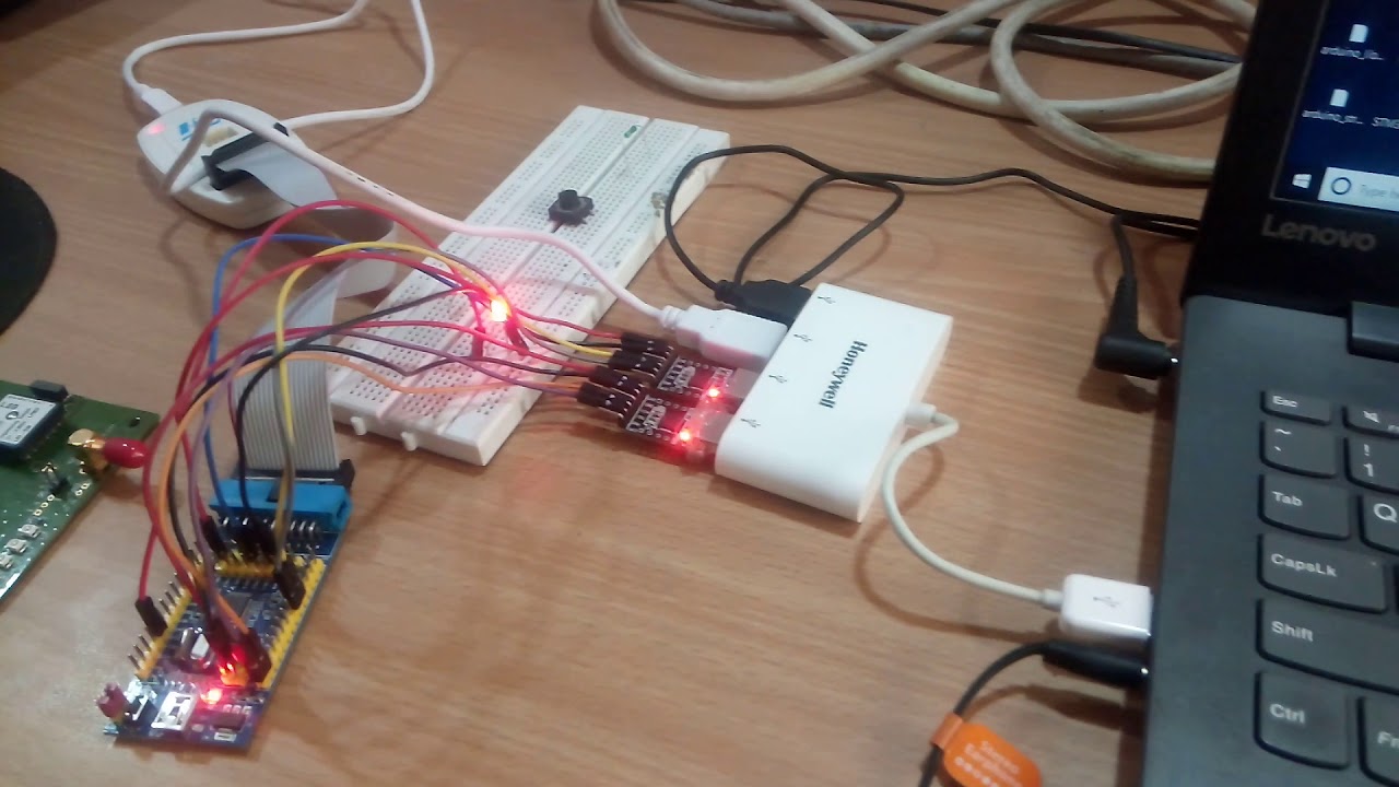 UART communication with STM32 - YouTube