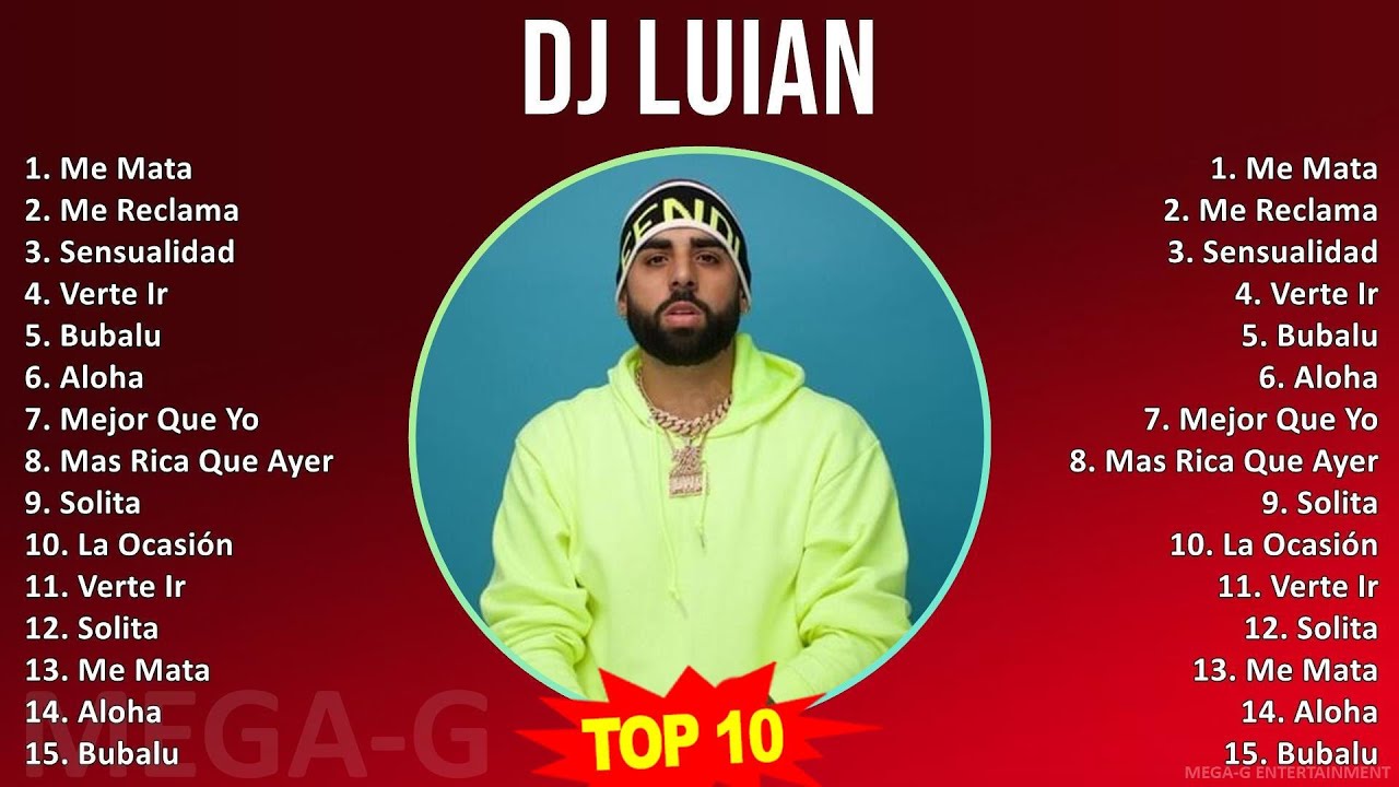 D J L u i a n MIX 30 Grandes Exitos ~ Top Latin, Latin Pop, Rap, Latin ...