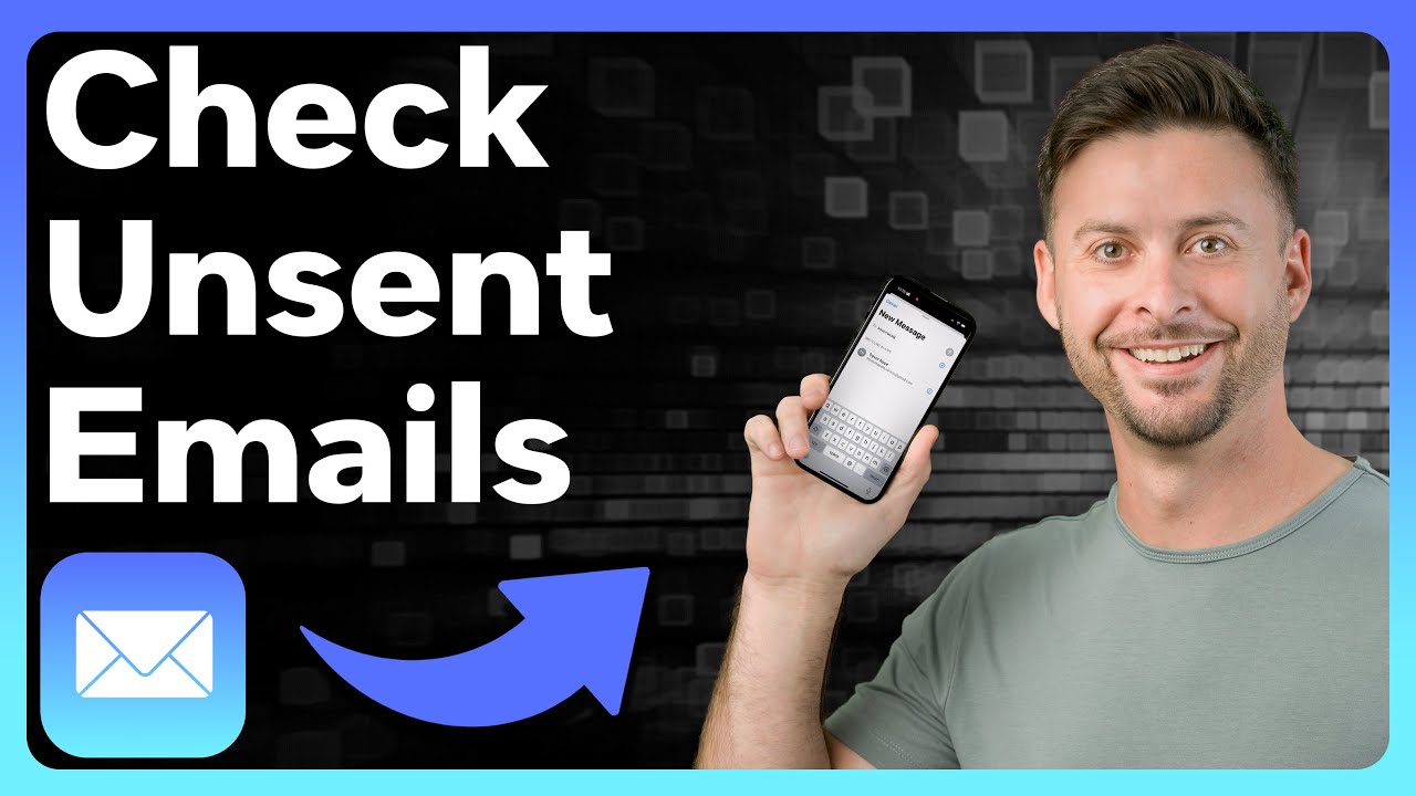 How To Check Unsent Emails On iPhone - YouTube