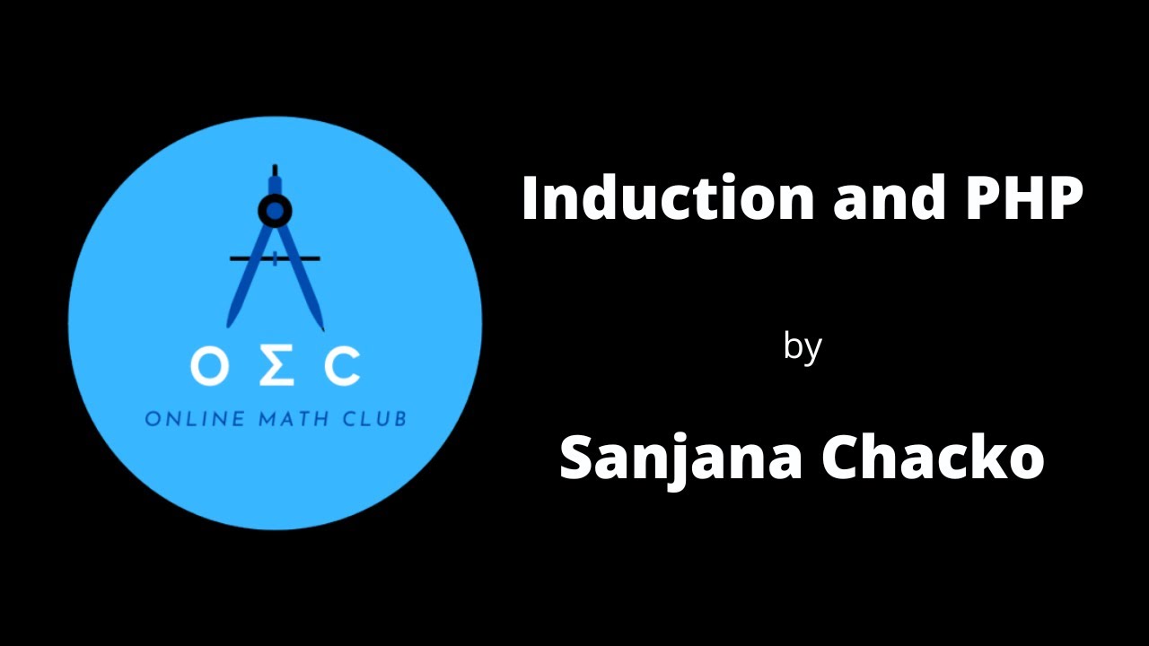 Induction and PHP by Sanjana Chacko - YouTube