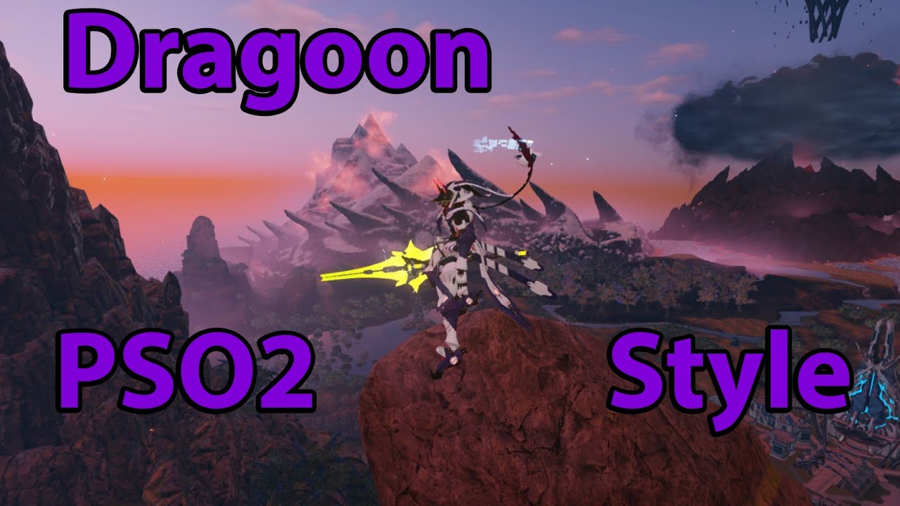 How to fight like an FF Dragoon in PSO2 NGS (Partisan/Dual Saber) - YouTube