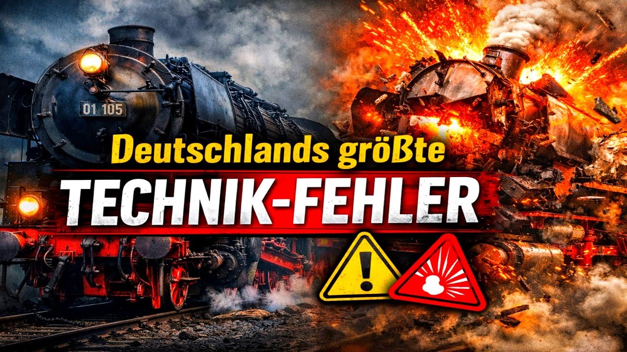 Deutschlands größte Technik-Fehler bei Dampflokomotiven 🚂💥 ...