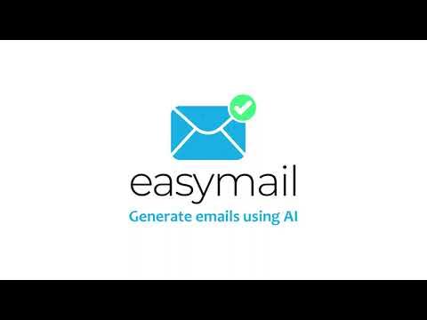 Easymail - Generate emails using AI - YouTube