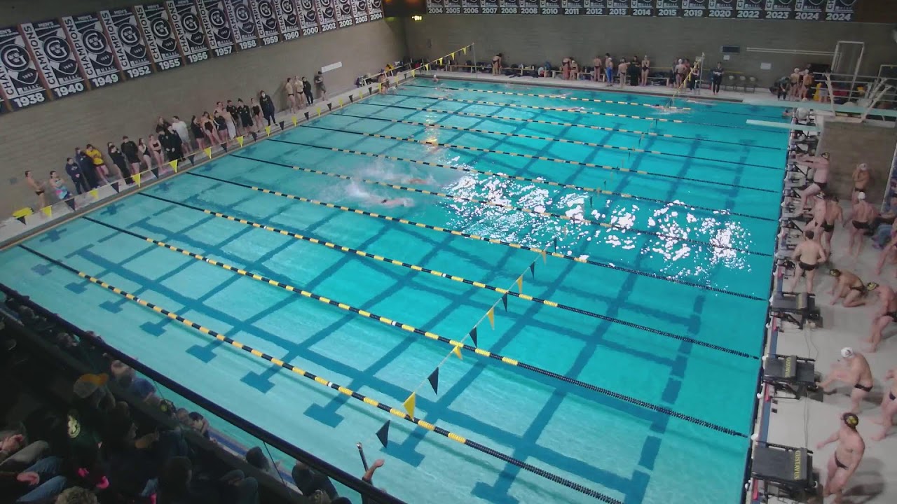 Gustavus Swim & Dive vs. Carleton (Senior Night) - YouTube