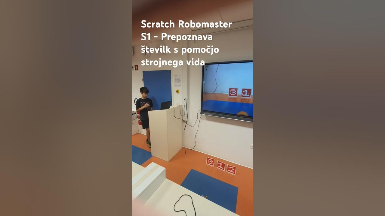 Scratch Robomaster S1 - Prepoznava številk s pomočjo strojnega vida ...
