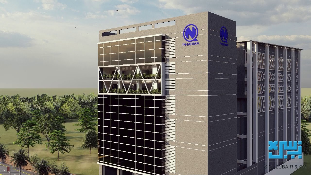 NQ PHARMA BUILDING ELEVATION - YouTube