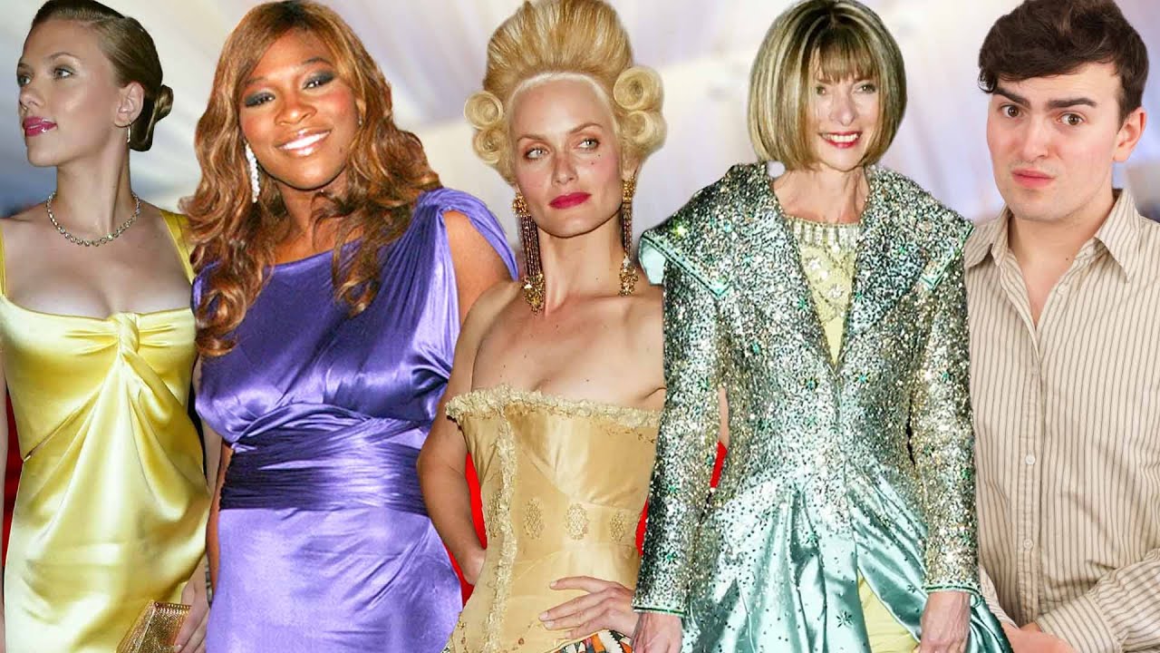 2004 MET GALA FASHION ROAST - YouTube