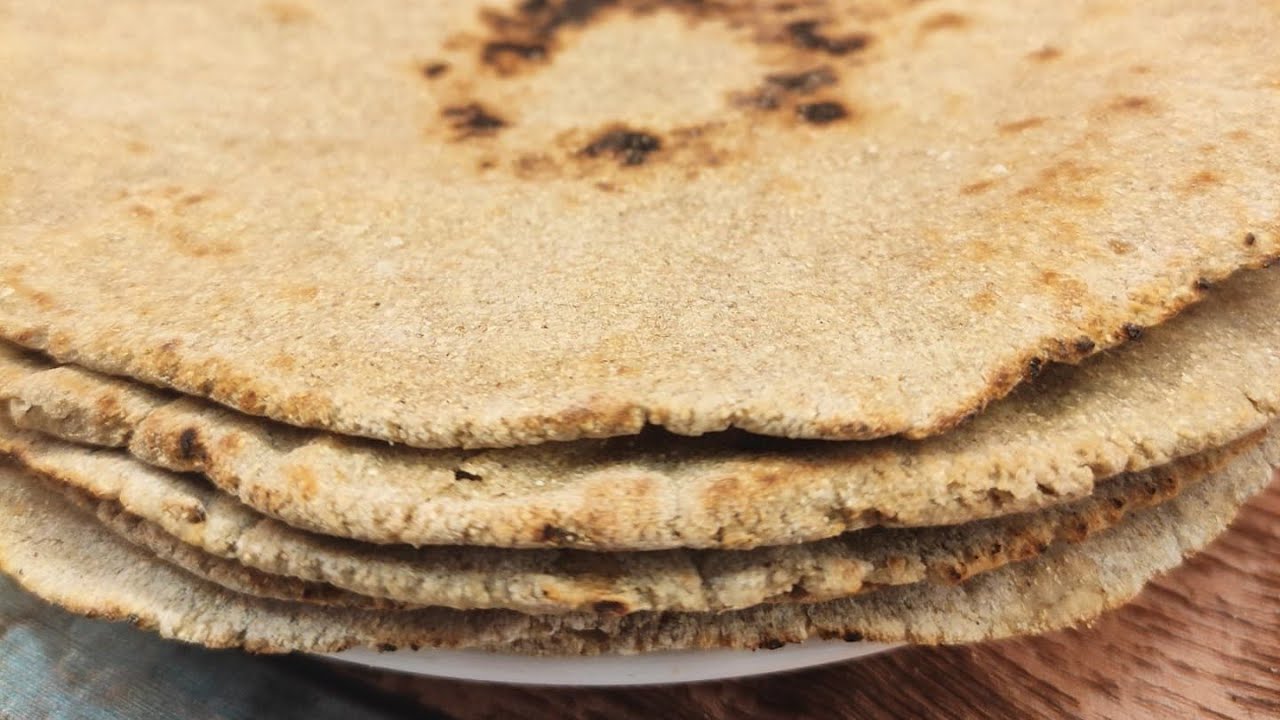 Soft and Puffy Bajra Roti/Bhakri | Pearl millet flatbread (without ...