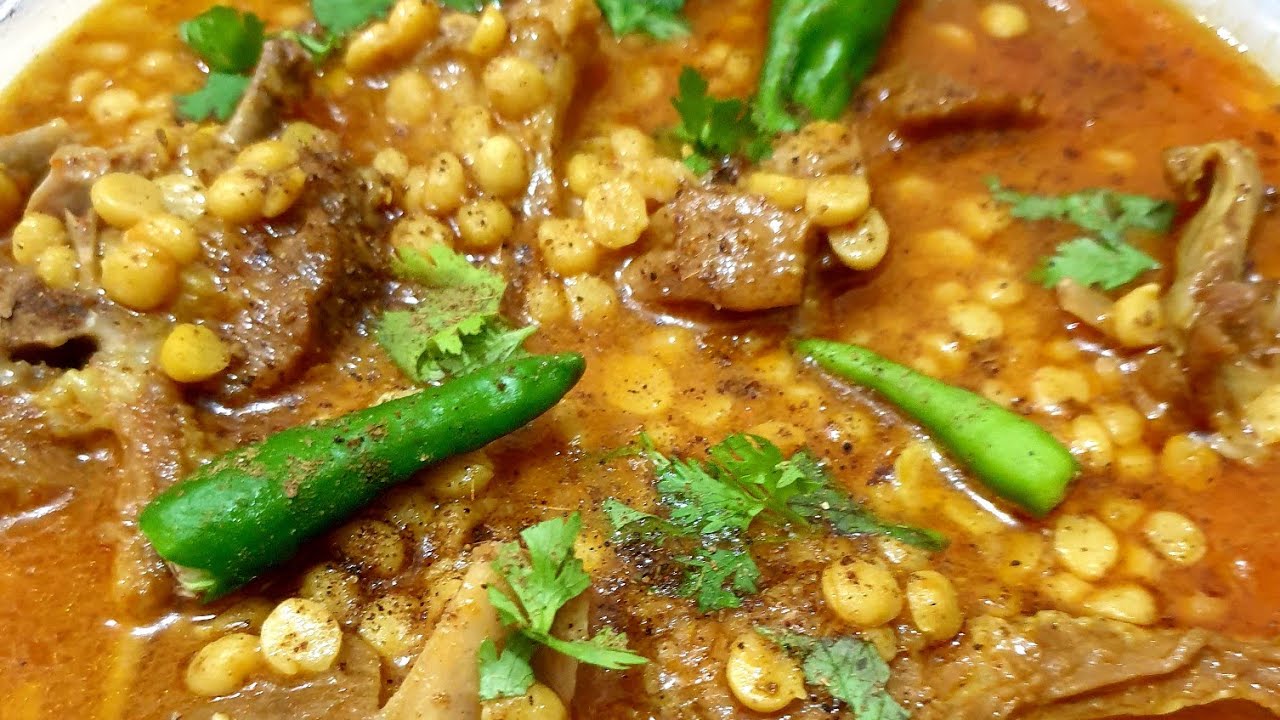 Dal ghosht (Mutton ) Recipe | Food factory - YouTube