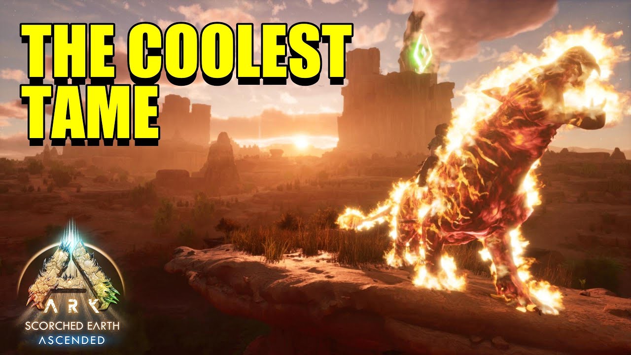 The coolest tame in Ark | ARK: Scorched Earth Ascended (Part 13) - YouTube
