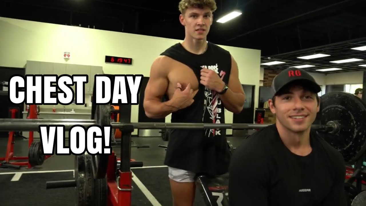 CHEST DAY/VLOG AT ZOO CULTURE W/ MARSHAL CREWS - YouTube