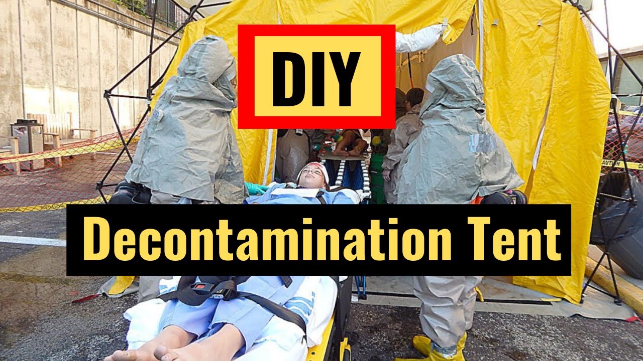 DIY Home Decontamination Tent - YouTube