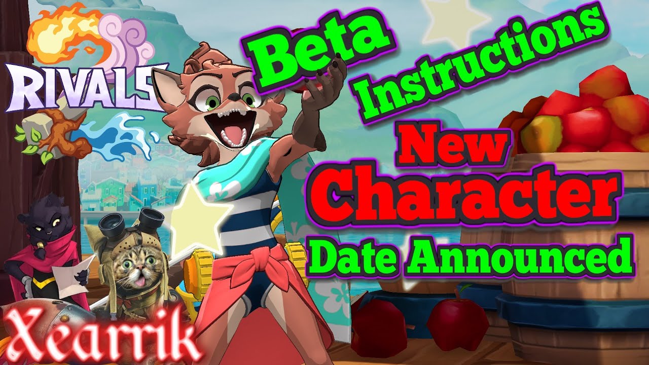 Rivals 2 New Character Announcement Date And Backer Beta Roadmap - YouTube