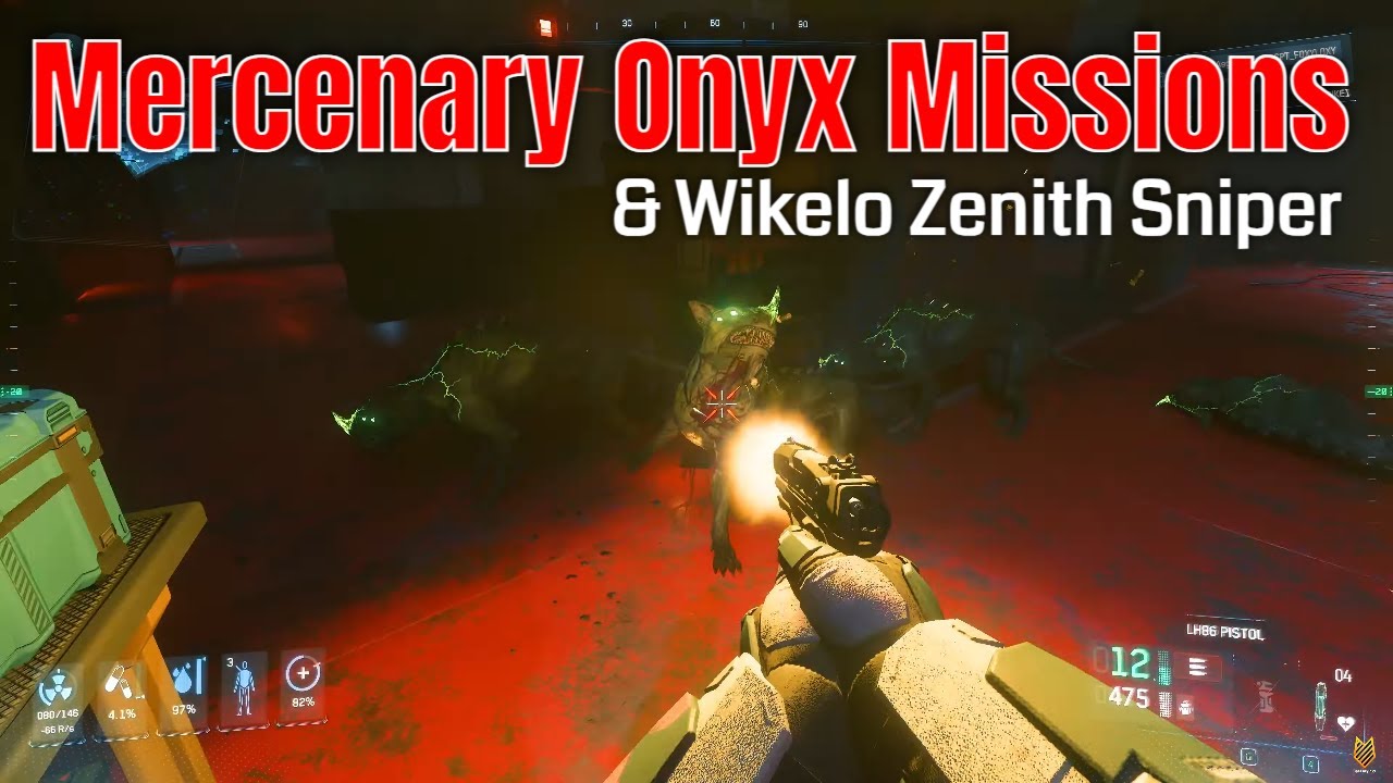Exploring Mercenary Onyx Missions & Getting A Wikelo Zenith Snow Snipe ...