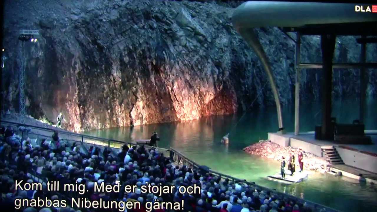 WAGNER Das Rheingold: Prelude and First Scene Dalhalla, Sweden 2013 ...