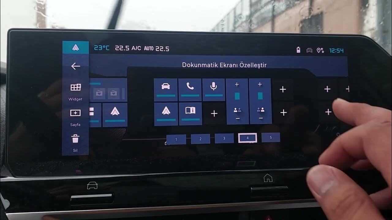 Citroen C4 / C4X Multimedia Ekran ve Gösterge Ekranı Kişiselleştirme ...