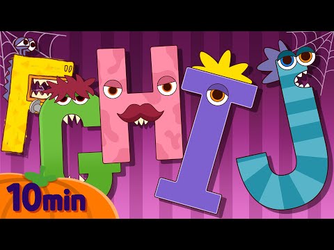 Alphabet Monsters mahnı toplusu - Əlifba hərfi F-dən J hərfinə