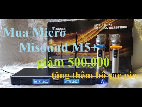 Micro Misound M5+ khuyến mãi chưa từng có chỉ trong tháng 7 - YouTube