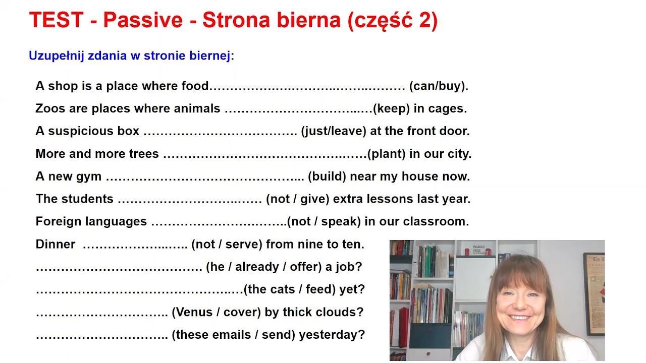TEST - Passive - Strona bierna (część 2) - YouTube