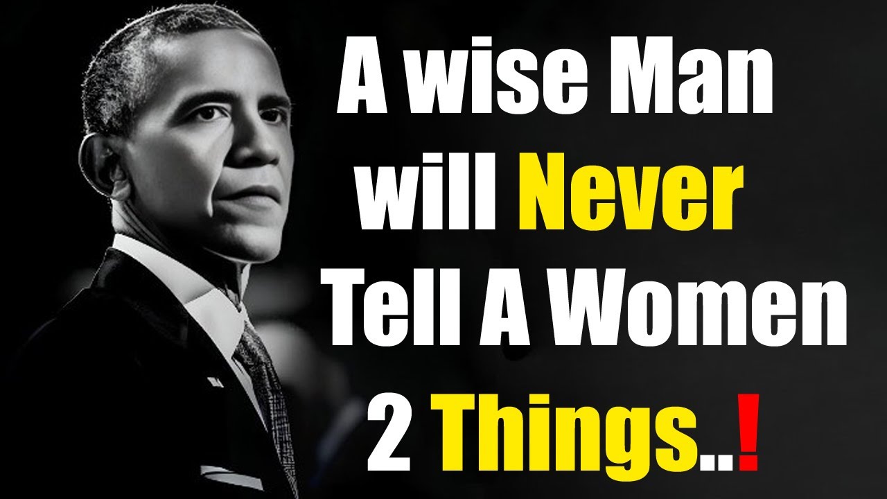A wise man never tell a women four things || spiritual Quotes - YouTube