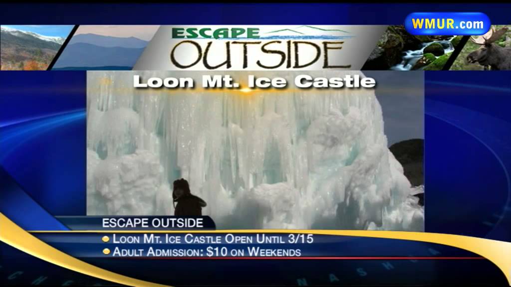 Escape Outside: Loon Mountain's Ice Castle still impresses - YouTube