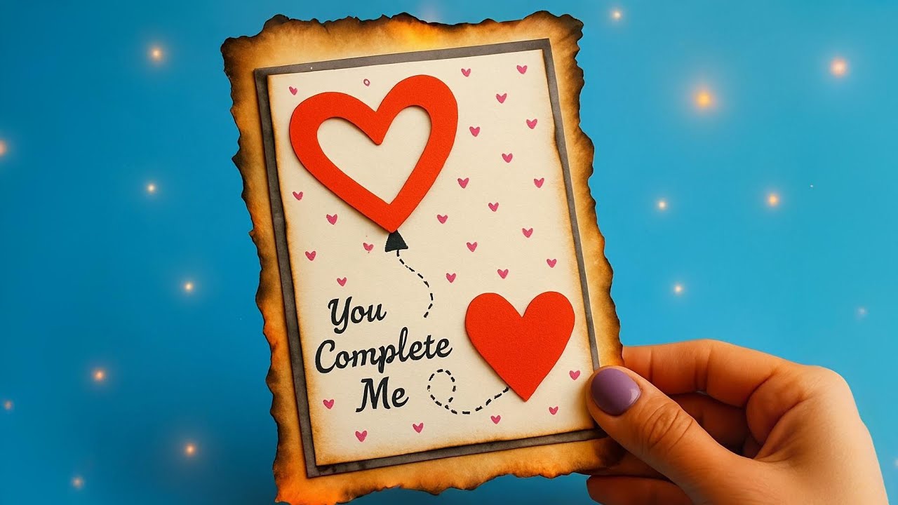 New Cute DIY Handmade Love Card Making for Boyfriend| Gift ideas for ...