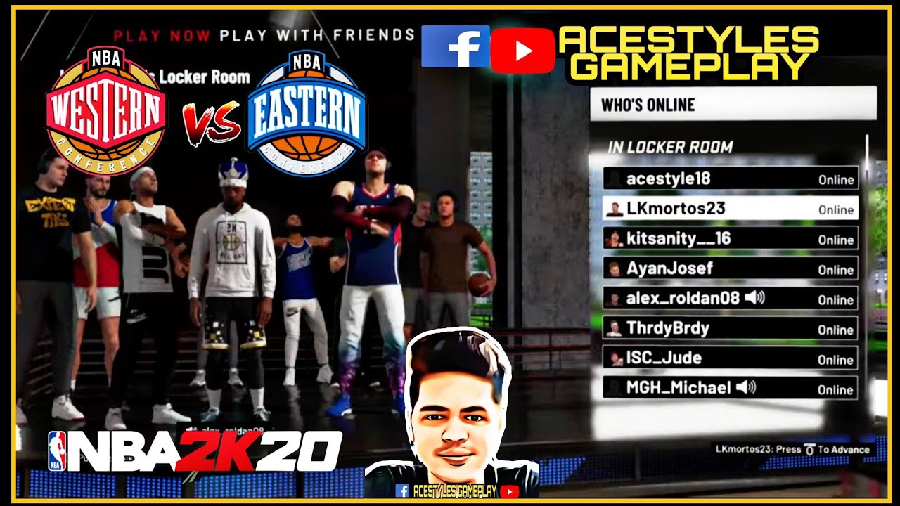 Team Bren.Ace VS Team Bren.UncleJ NBA2K20 ALL-STAR TEAM UP - YouTube