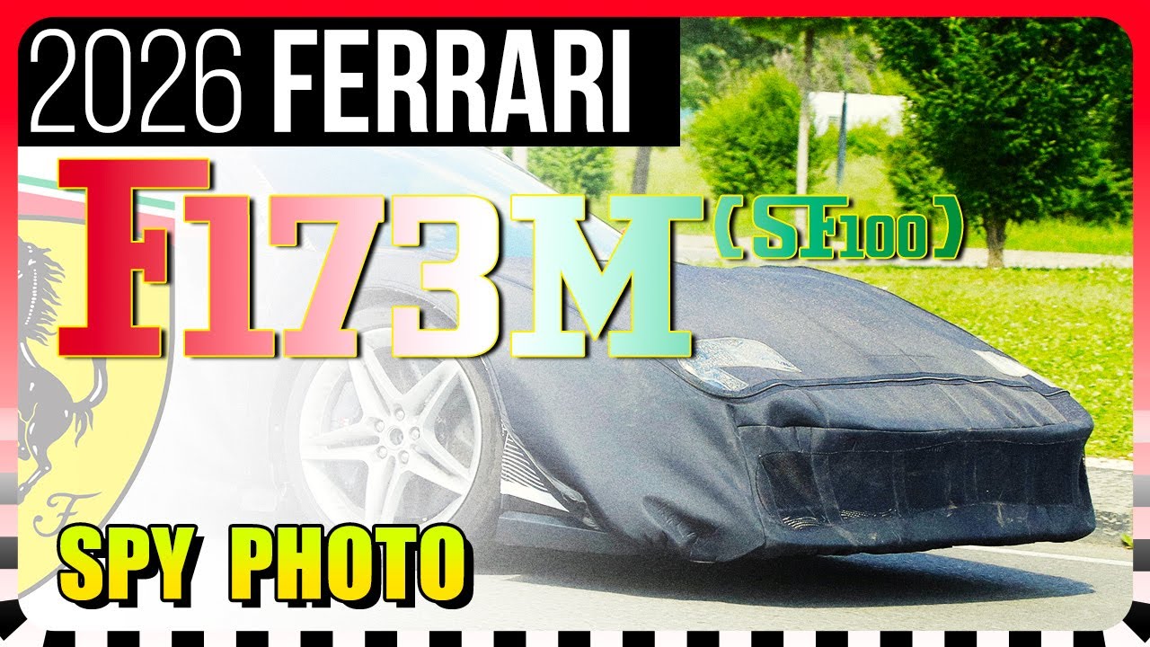 SPYSHOTS: 2026 Ferrari F173M (SF100) // SF90 Replacement - YouTube