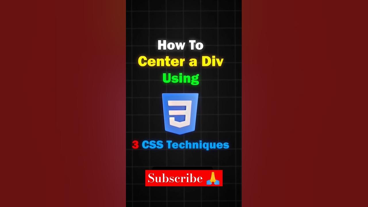 How to Center Div CSS Techniques 😲#csstutorial #codinglover #coder # ... How to Center Div CSS Techniques 😲#csstutorial #codinglover #coder # ...