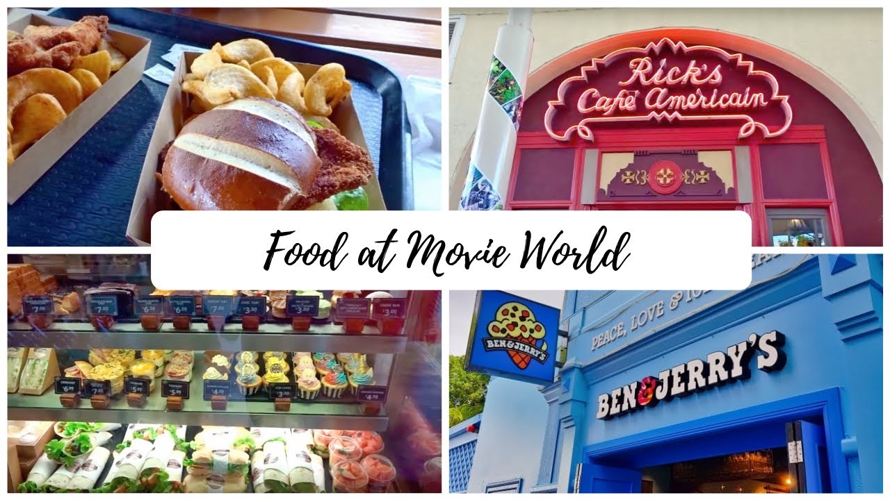 Movie World Food and Restaurants - YouTube
