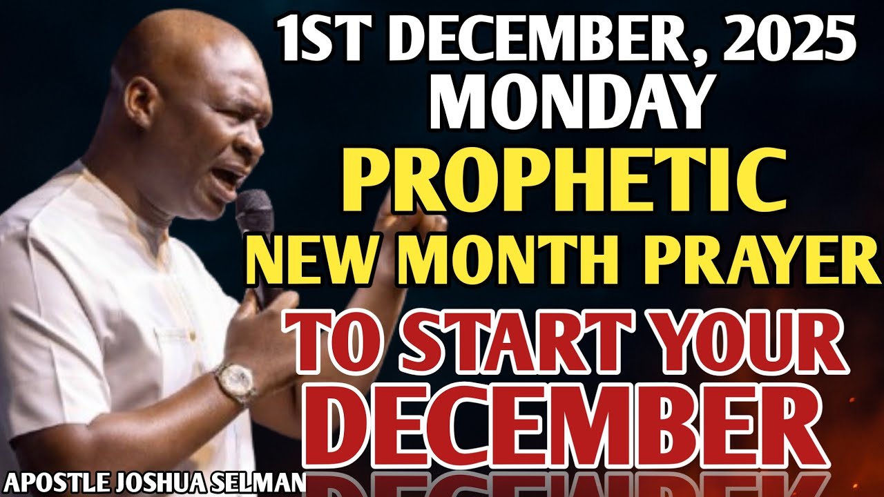 [MONDAY, 1ST DECEMBER] EARLY MORNING POWERFUL PROPHETIC MORNING PRAYER ...