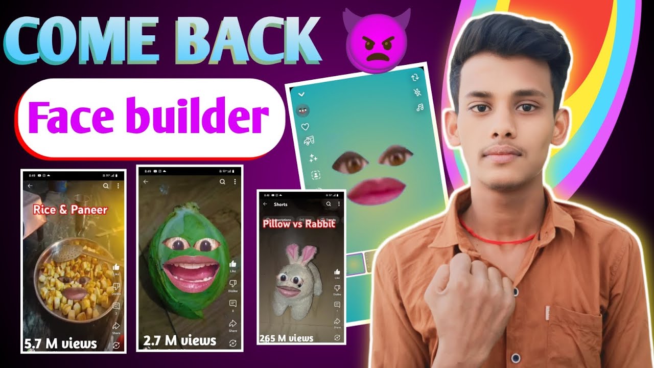 😈 Face Builder ComeBack | Face Builder Problem Solve | Instagram Face ...