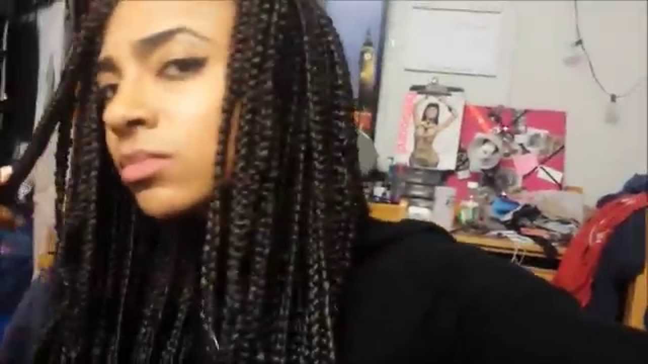 How I Re-do My Box Braids - YouTube