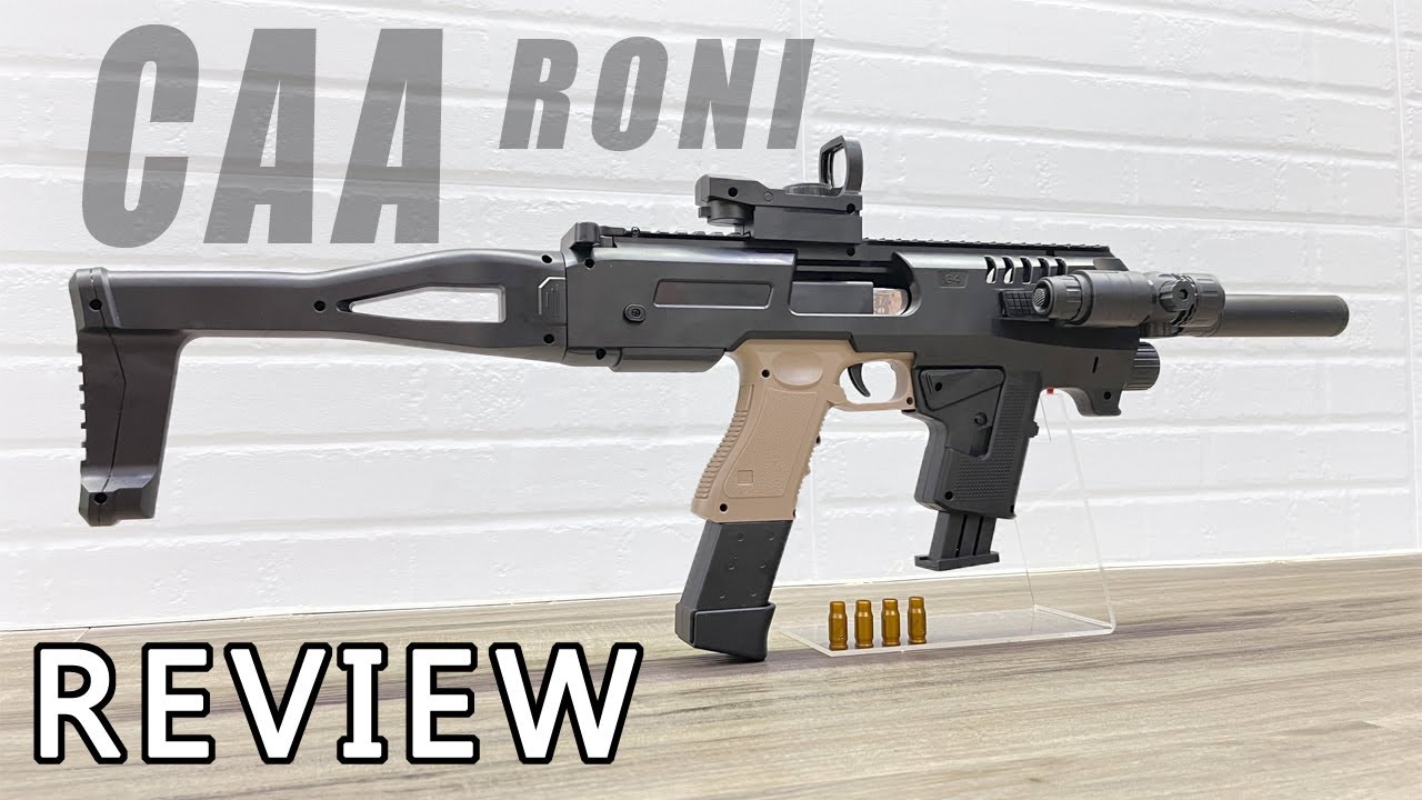 Shell Ejecting Glock CAA Micro Roni Foam Dart Blaster Review - YouTube