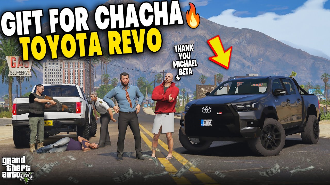 Michael Gifted New Car To Chacha | Khan Chacha Ka New Revo Daala | GTA ...