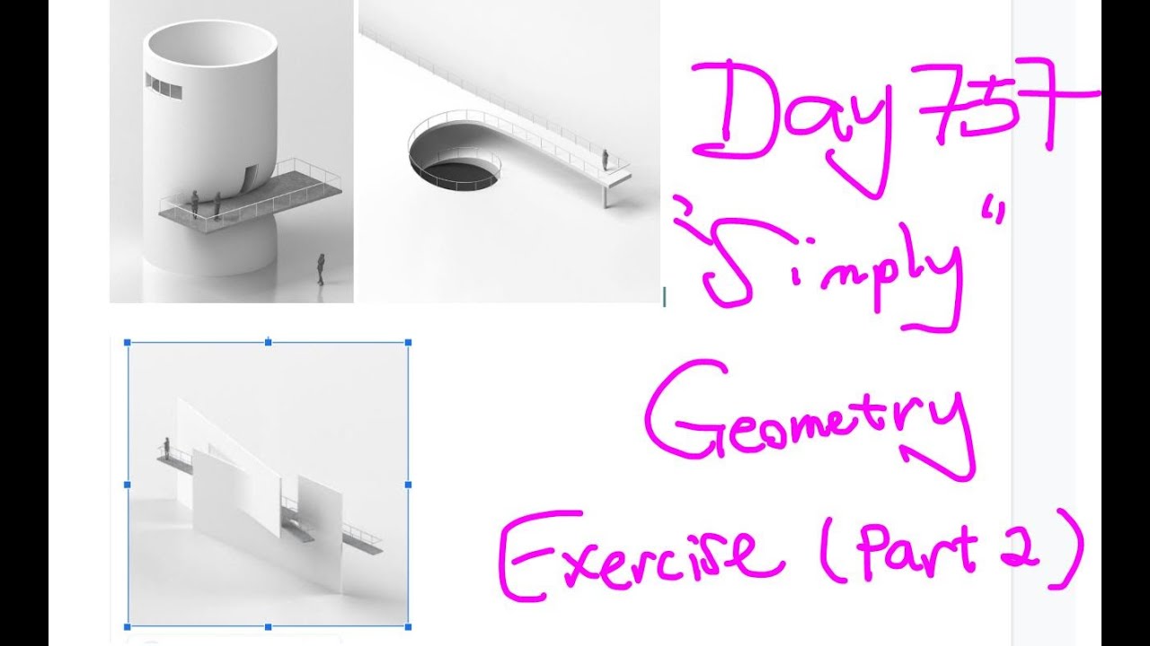 Revit Exercise (Day 757) "Simple" Geometry Exercise (Part 2) - YouTube
