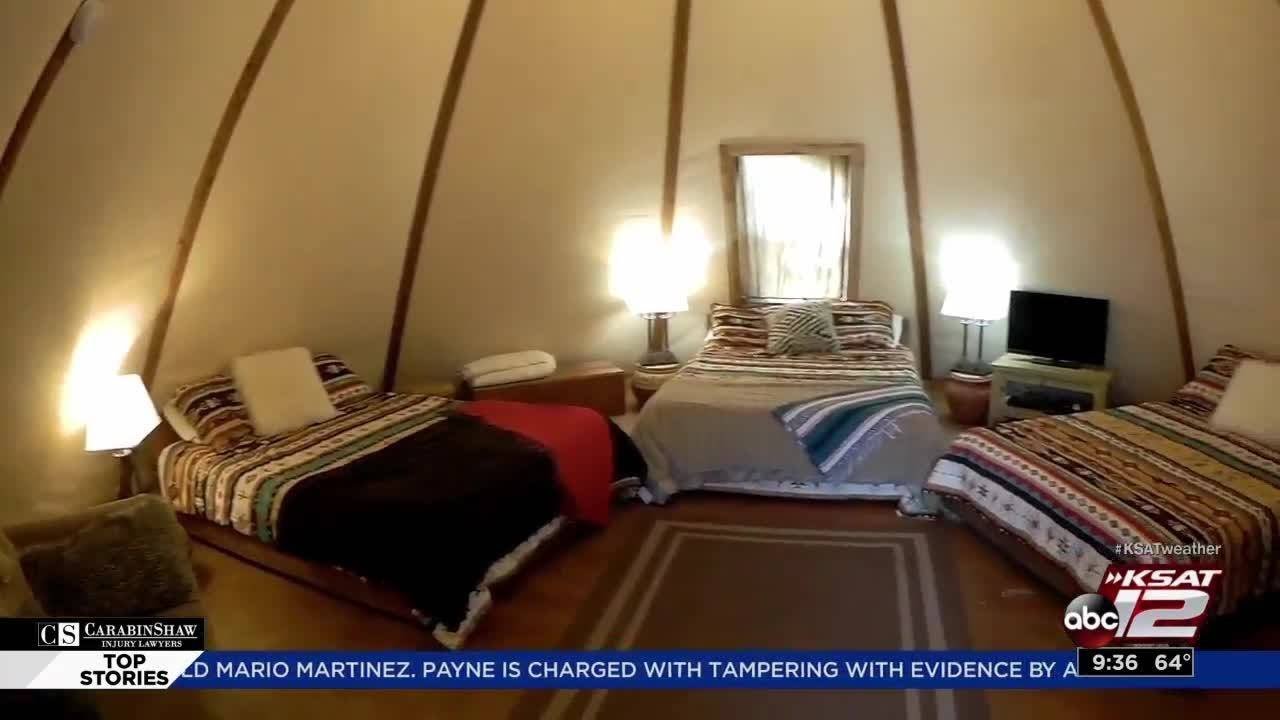 Video: Want a unique camping experience? Try staying in a treehouse or ...