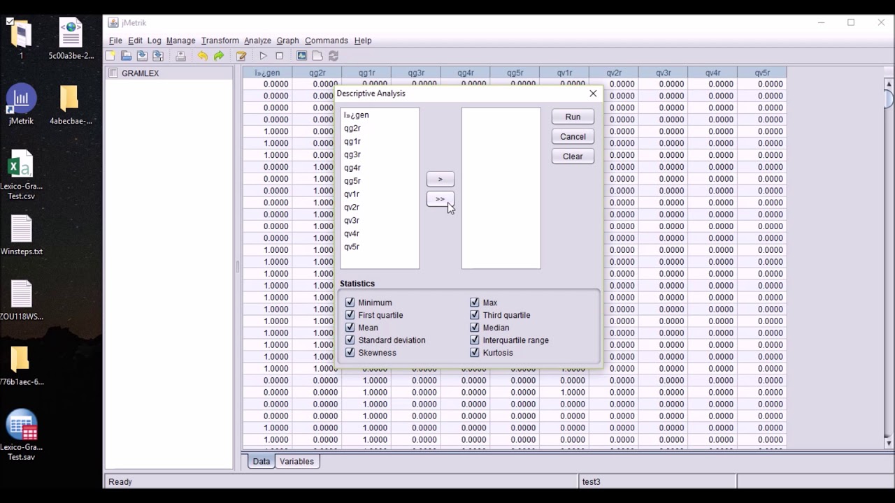 Rasch measurement using user-friendly jMetrik | Powerful free software - YouTube