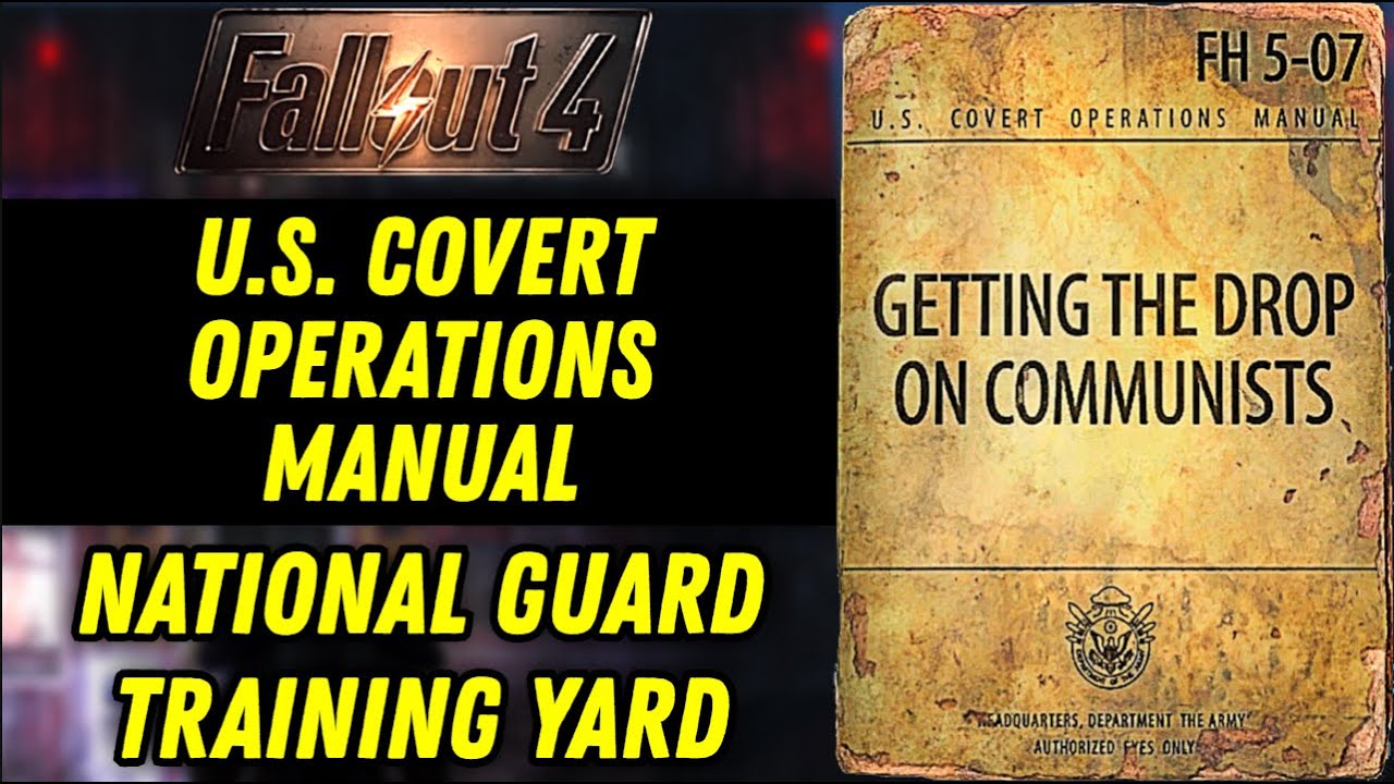 [ Fallout 4 Magazine ] [ U.S. Covert Operations Manual ] National Guard ...