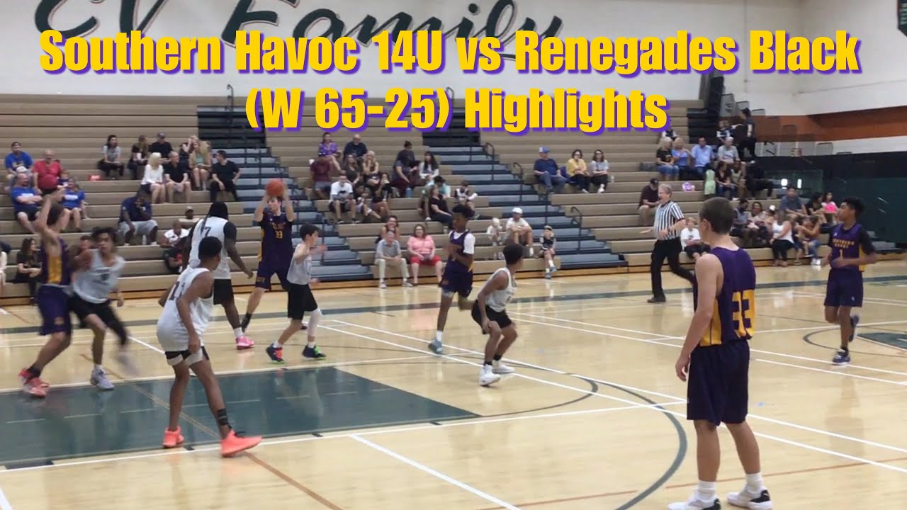 Southern Havoc 14U vs Renegades Black Highlights 10/22/2022 - YouTube