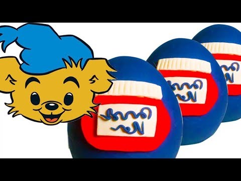 Bamse och hans vänner gömmer sig i ett ägg av Play-doh || Barnkanalen för dig (Lek o Skoj)