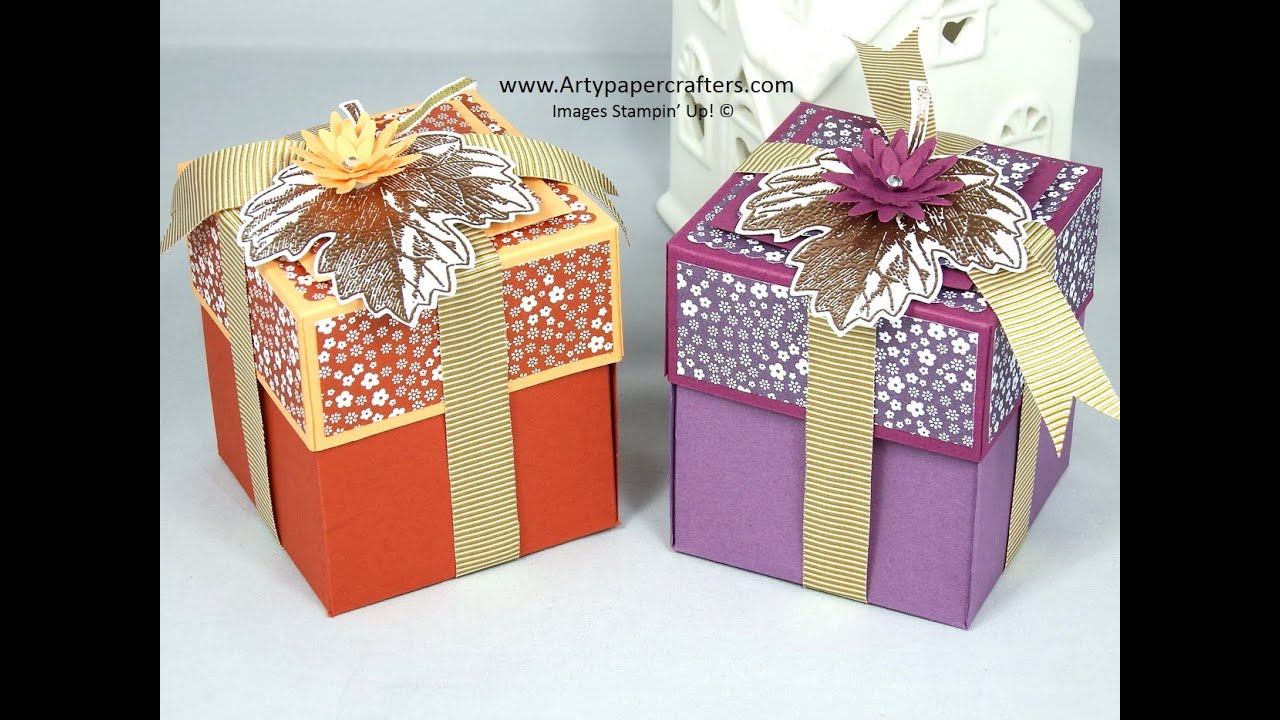 EASY EXPLOSION GIFT BOX - SandraR UK Stampin' Up! Demonstrator ...
